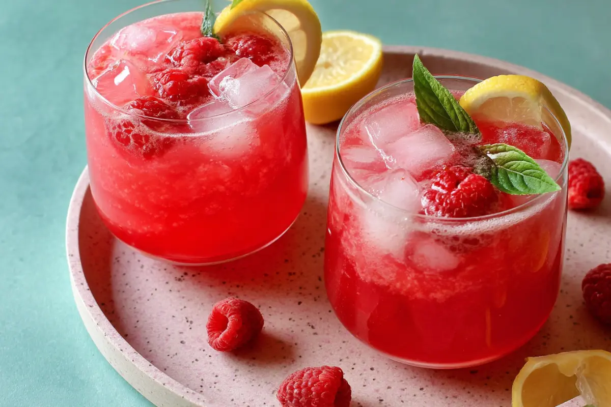 Healthy Raspberry Lemonade Refresher: 8 Beautiful Twists