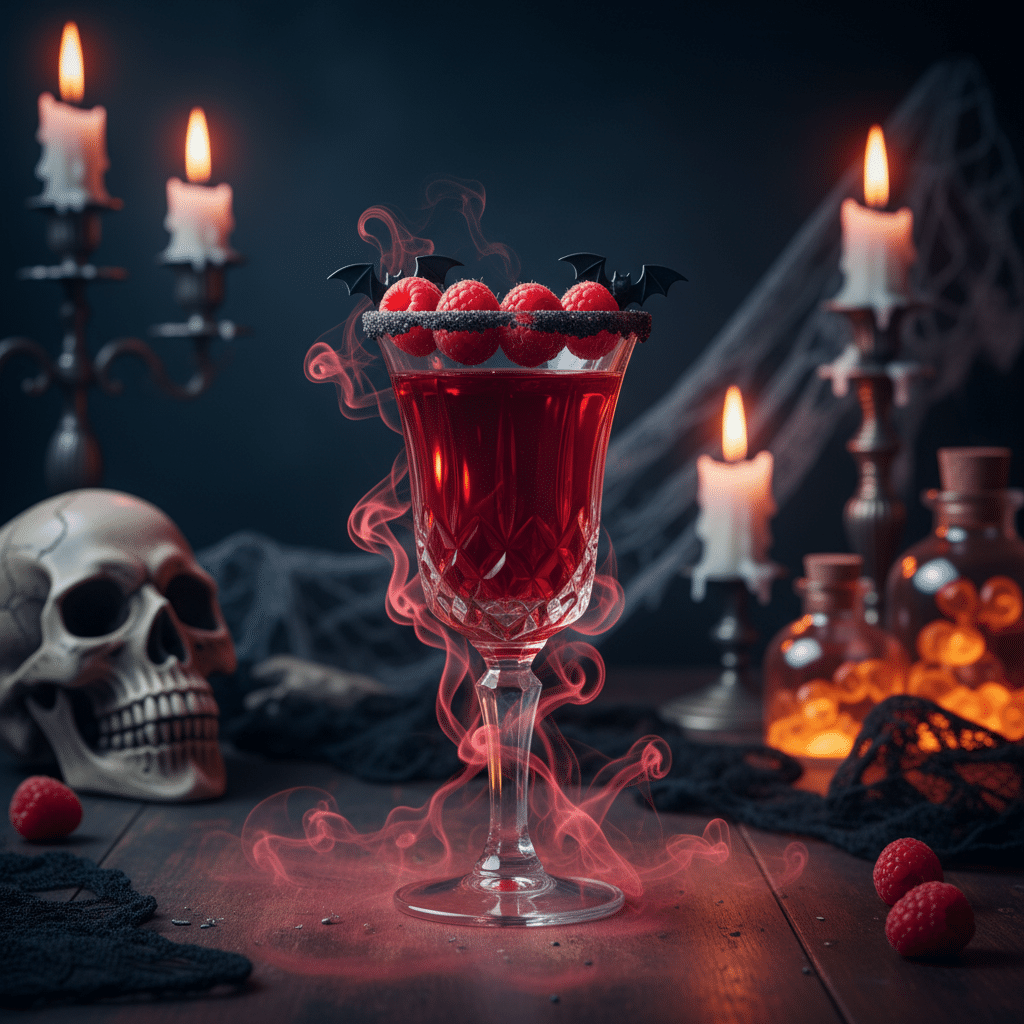 Vampire's Kiss Mocktail: Easy & Fun Halloween Drink for Kids