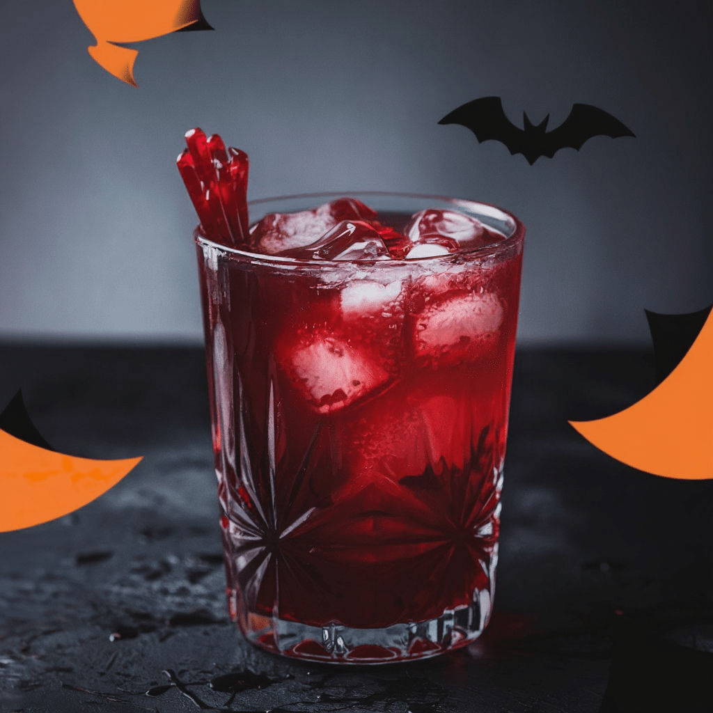 Vampire's Kiss Mocktail: Easy & Fun Halloween Drink for Kids